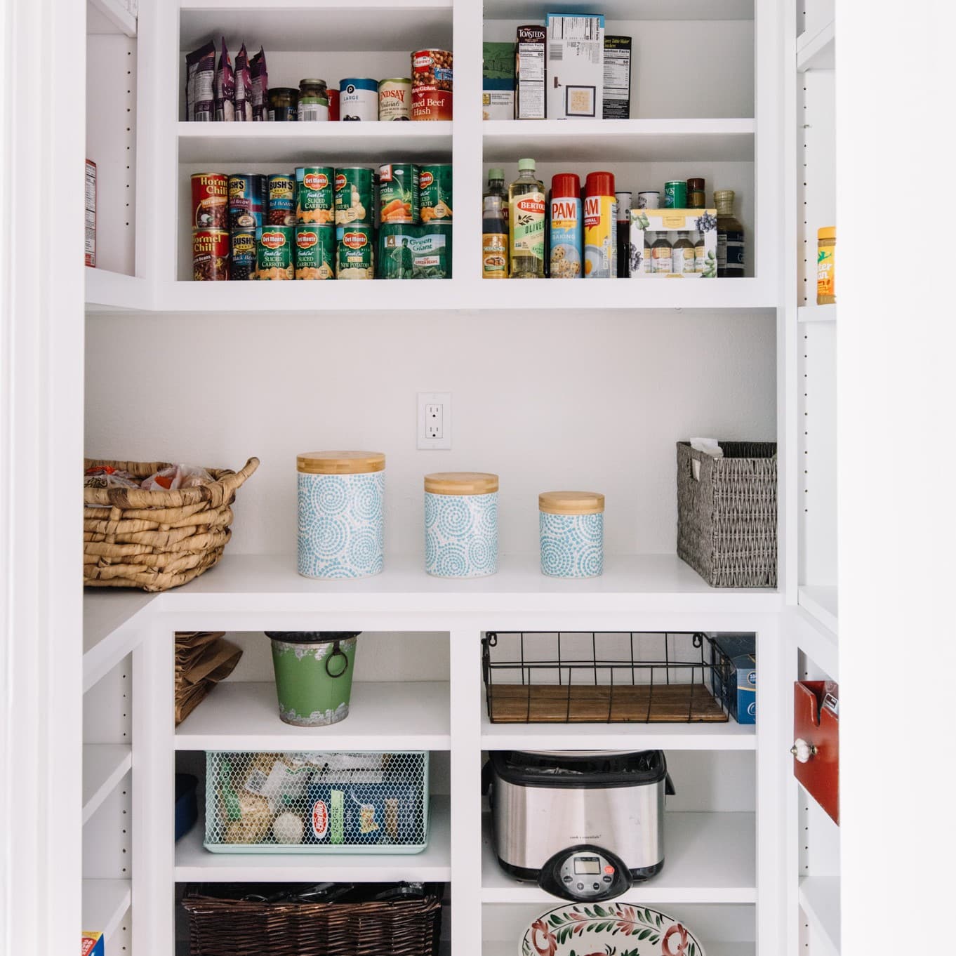 Square Pantry Shelving Ideas DIY Pantry Renovation | How To Build A